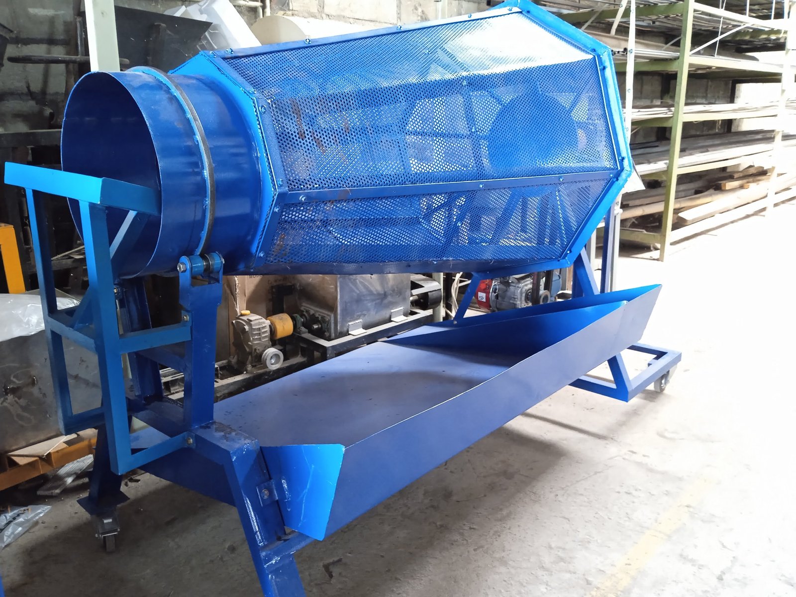 Mesin Pengayak Kompos | Bengkel Madanitec